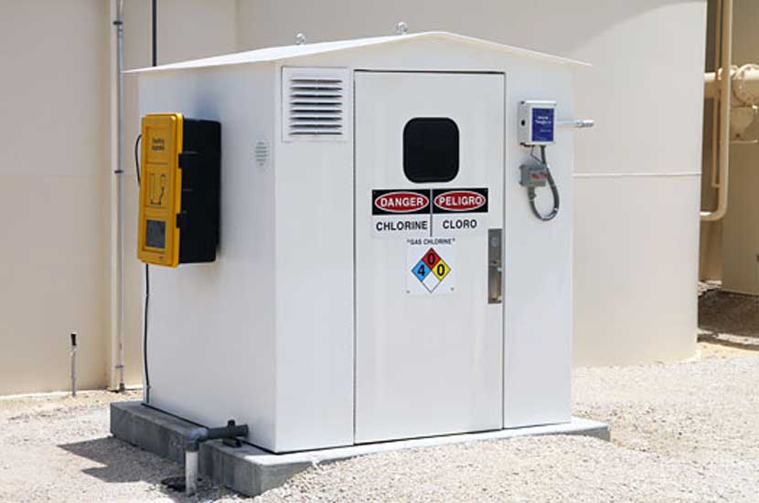 Why are fiberglass shelters great for storing chemicals and chemical ...