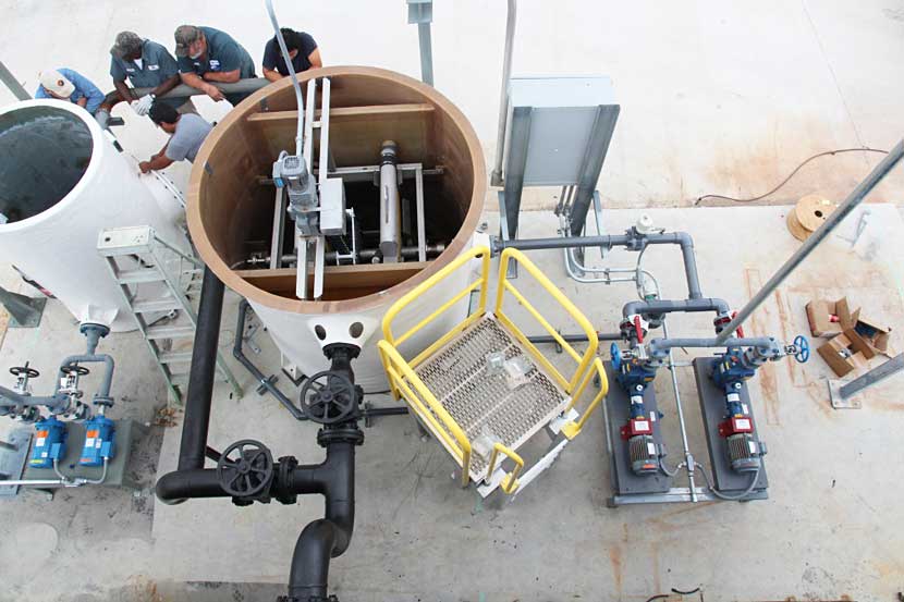 80,000 GPD Domestic Sewage Wastewater Plant | Global Treat, Inc. – Chem ...